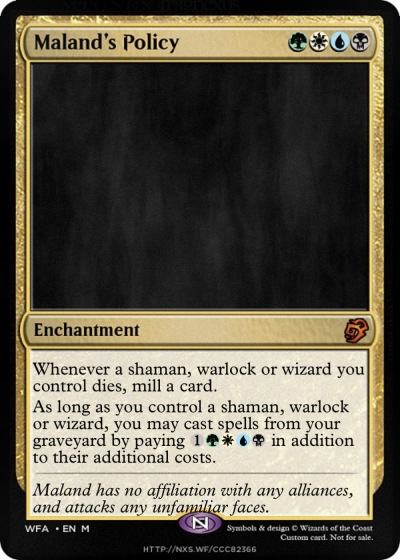 MTGNexus - Maland's Policy