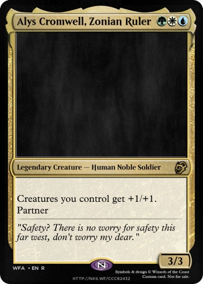MTGNexus - Alys Cromwell, Zonian Ruler