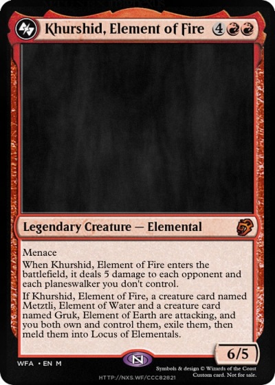 MTGNexus - Khurshid, Element of Fire // Locus of Elementals
