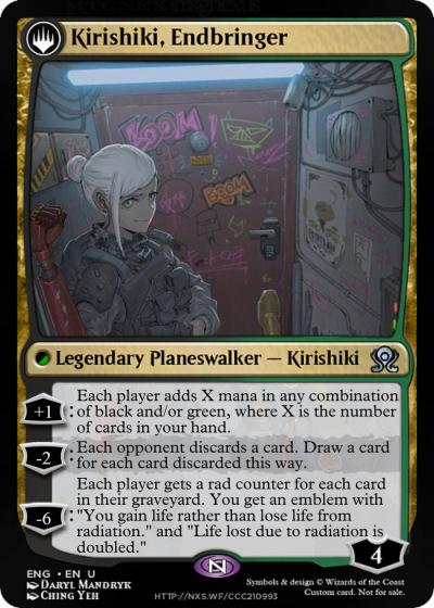 MTGNexus - Kirishiki, Terrorist // Kirishiki, Endbringer