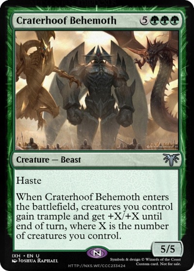 MTGNexus - Craterhoof Behemoth