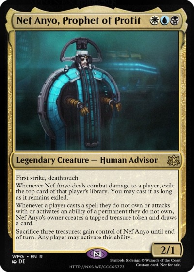 MTGNexus - Nef Anyo, Prophet of Profit