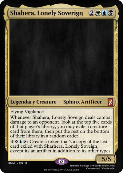 MTGNexus - Shahera, Lonely Soverign