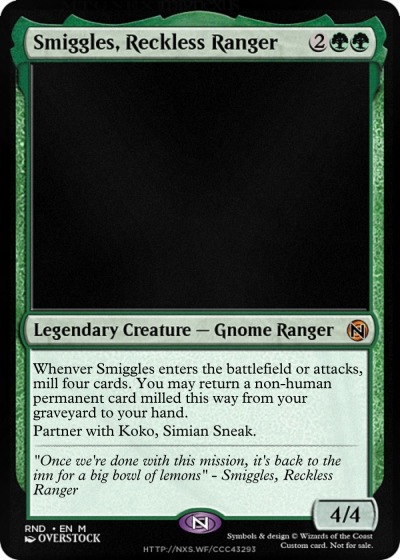 MTGNexus - Smiggles, Reckless Ranger
