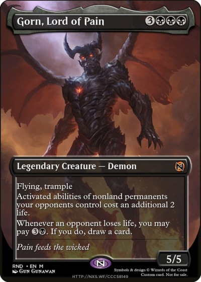 MTGNexus - Gorn, Lord of Pain