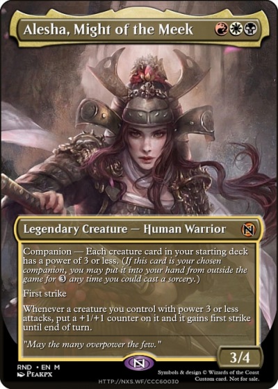 MTGNexus - Alesha, Might of the Meek