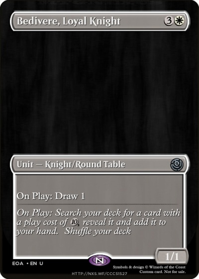 MTGNexus - Bedivere, Loyal Knight