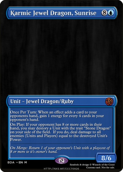 MTGNexus - Karmic Jewel Dragon, Sunrise