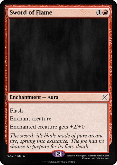 MTGNexus - Sword of Flame