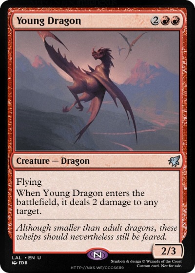 MTGNexus - Young Dragon