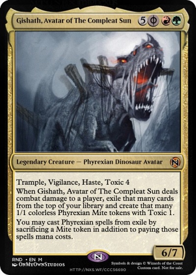 MTGNexus - Gishath, Avatar of The Compleat Sun