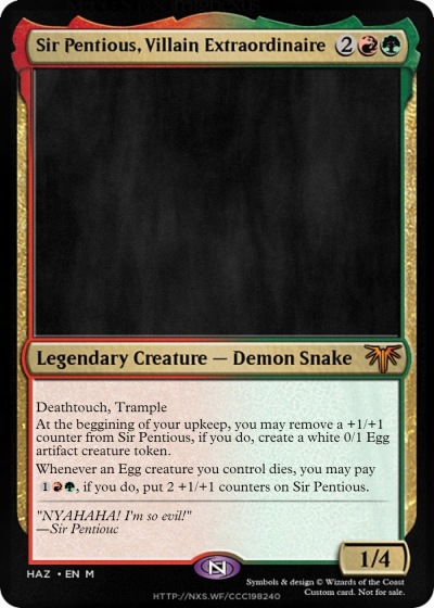 MTGNexus - Sir Pentious, Villain Extraordinaire