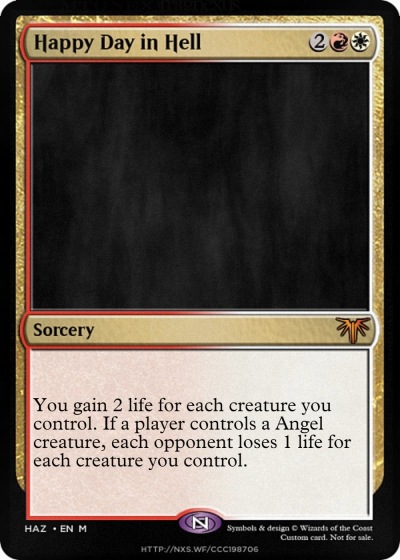 MTGNexus - Happy Day in Hell