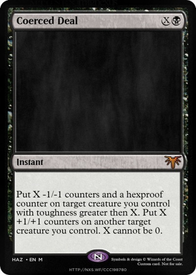 MTGNexus - Coerced Deal