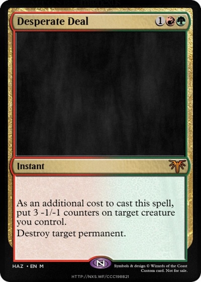 MTGNexus - Desperate Deal