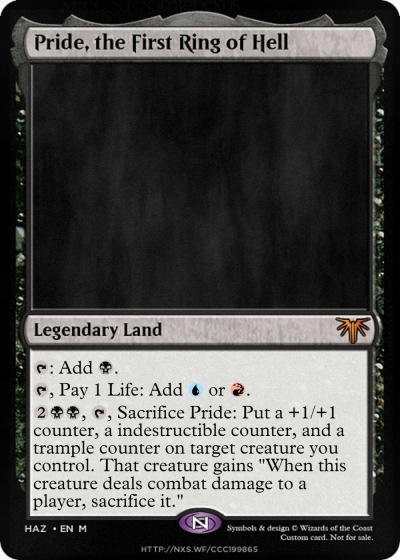 MTGNexus - Pride, the First Ring of Hell