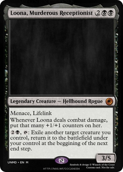 MTGNexus - Loona, Murderous Receptionist