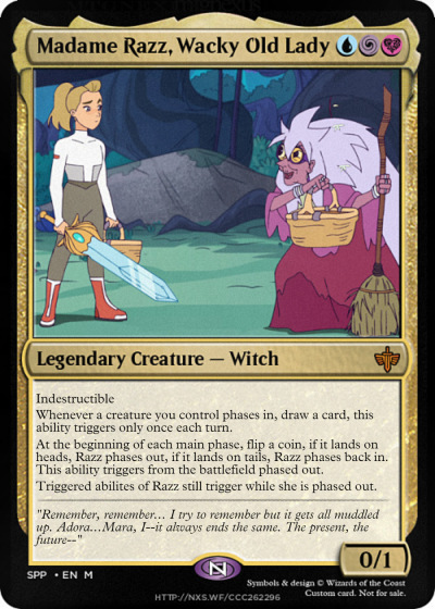 MTGNexus - Madame Razz, Wacky Old Lady