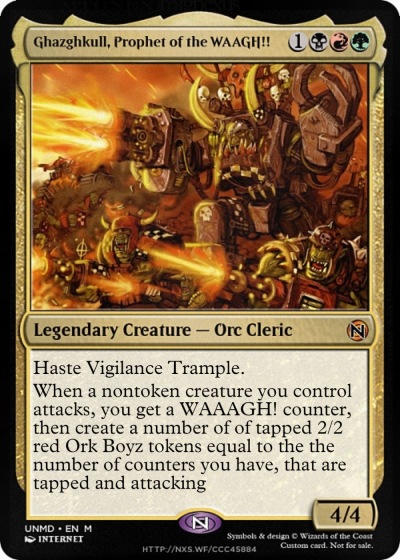 MTGNexus - WAAAGH! commander deck