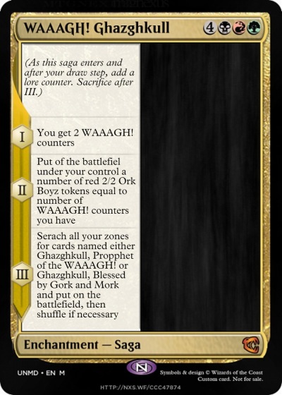 MTGNexus - WAAAGH! Ghazghkull