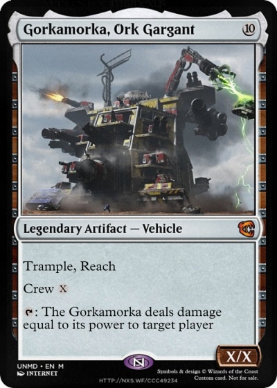 MTGNexus - Gorkamorka, Ork Gargant
