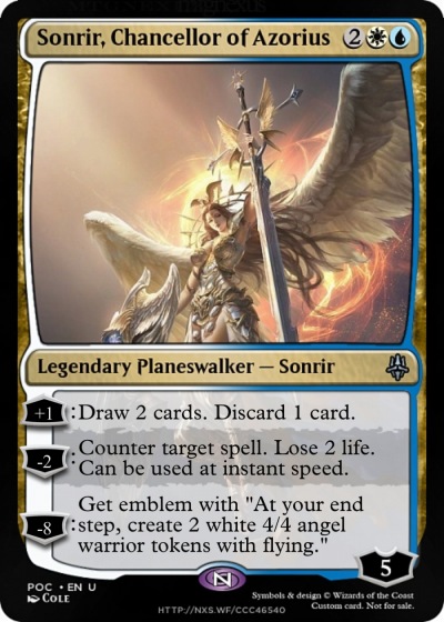 MTGNexus - Sonrir, Chancellor of Azorius