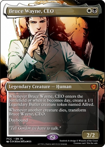 MTGNexus - Bruce Wayne, CEO // The Dark Knight
