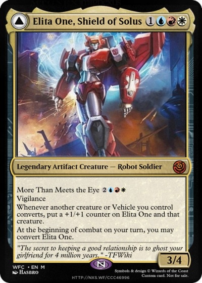 MTGNexus - Elita One, Shield of Solus // Elita One, Ready for Action