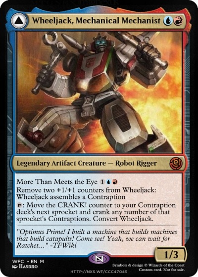 MTGNexus - Wheeljack, Mechanical Mechanist // Wheeljack, Autonomous Automob