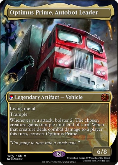 MTGNexus - Optimus Prime, Hero // Optimus Prime, Autobot Leader