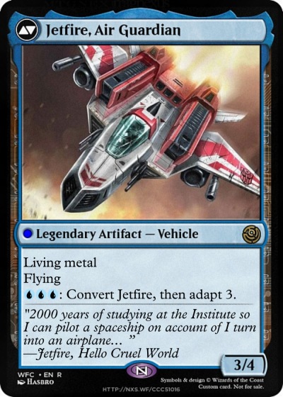 MTGNexus - Jetfire, Ingenious Scientist // Jetfire, Air Guardian