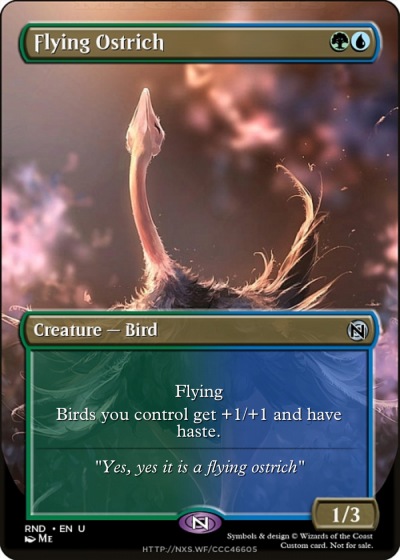 MTGNexus - Flying Ostrich