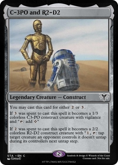 MTGNexus - C-3PO and R2-D2
