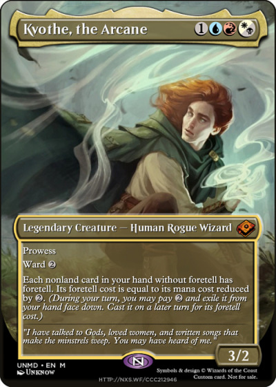 MTGNexus - Kvothe, The Arcane