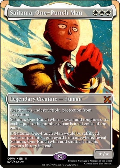 MTGNexus - Saitama, One-Punch Man