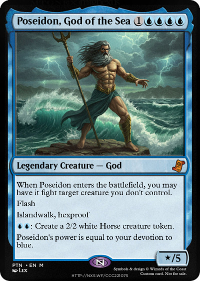 MTGNexus - Poseidon, God of the Sea