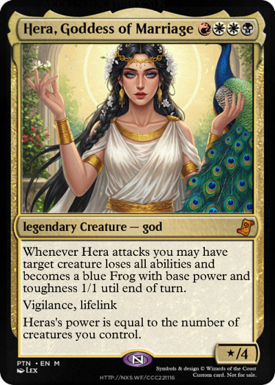 MTGNexus - Hera, Goddess of Marriage