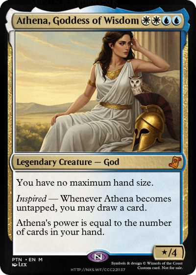 MTGNexus - Athena, Goddess of Wisdom