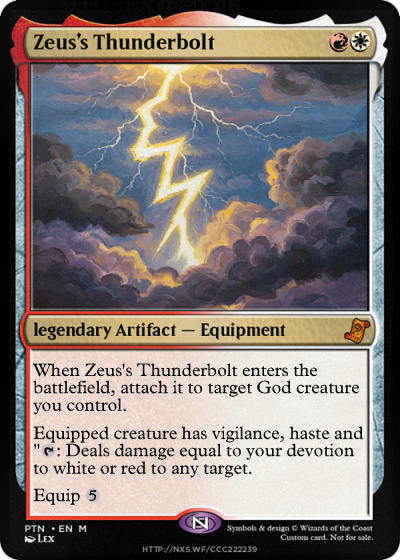 MTGNexus - Zeus's Thunderbolt