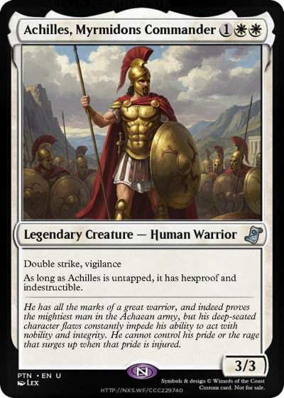 MTGNexus - Achilles, Myrmidons Commander