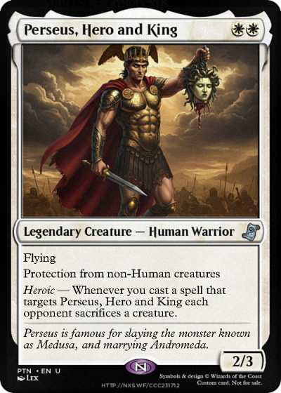 MTGNexus - Perseus, Hero and King