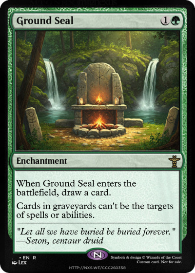 MTGNexus - Ground Seal