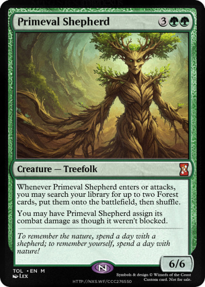 MTGNexus - Faery Tale - Green Basic
