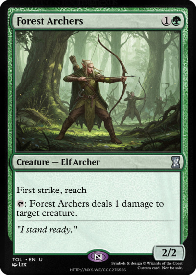 MTGNexus - Faery Tale - Green Basic