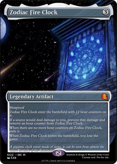 MTGNexus - Zodiac Fire Clock