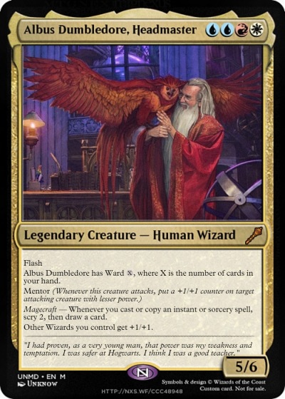 MTGNexus - Albus Dumbledore, Headmaster