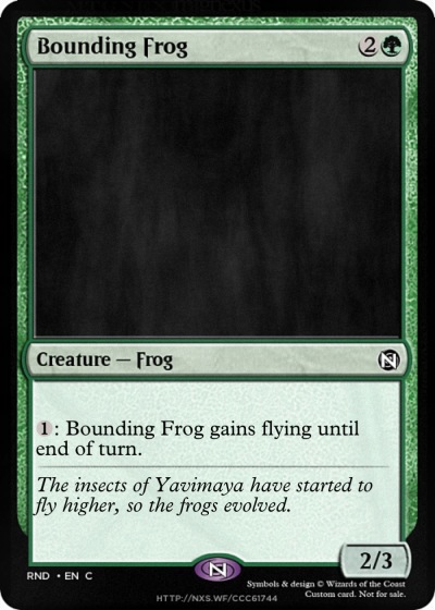 MTGNexus - Bounding Frog