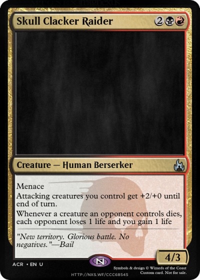MTGNexus - Skull Clacker Raider