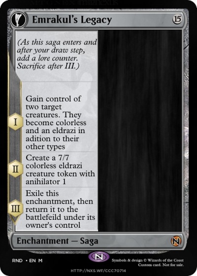 MTGNexus - Emrakul’s Legacy // Memory of Emrakul