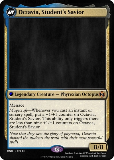 MTGNexus - Octavia, the Student’s Hope // Octavia, Student’s Savior